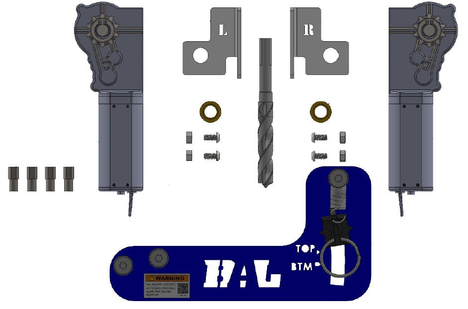 BAL NORCO 21700292 MOTOR REPLACEMENT KIT R25078 R25079 21900004 219000 ...