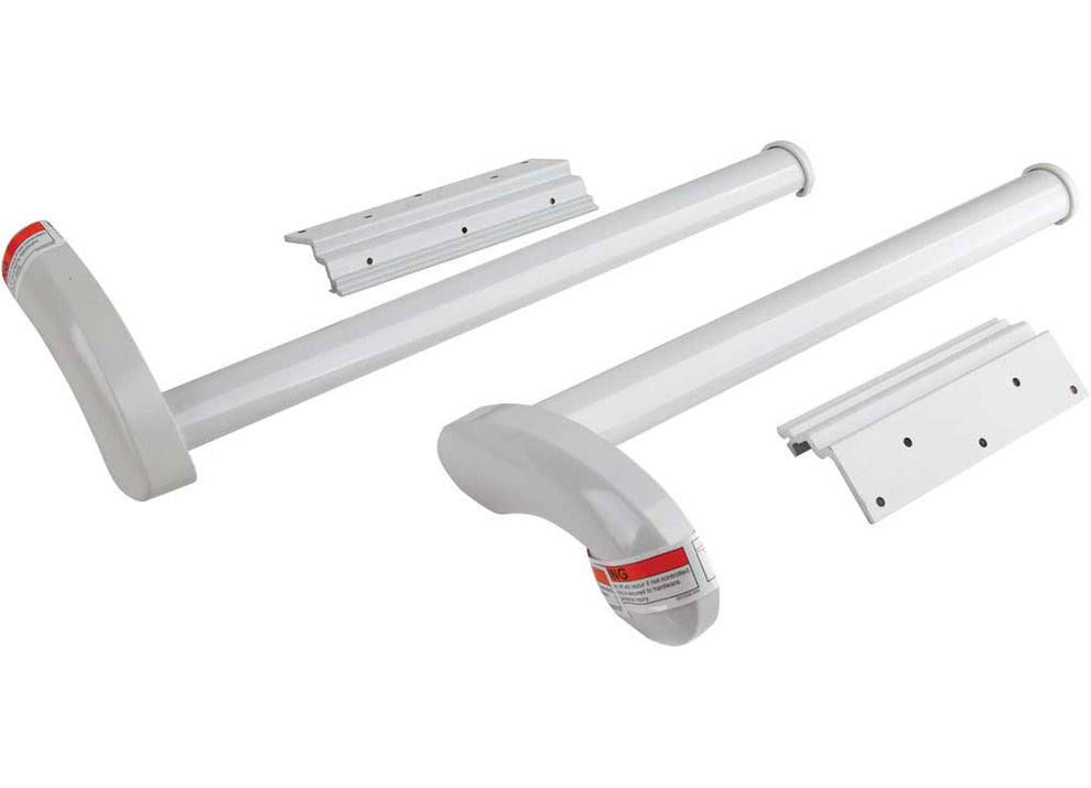 Dometic Tall Slide Topper Arms/Hardware Kit in Polar White 9108783085 ...